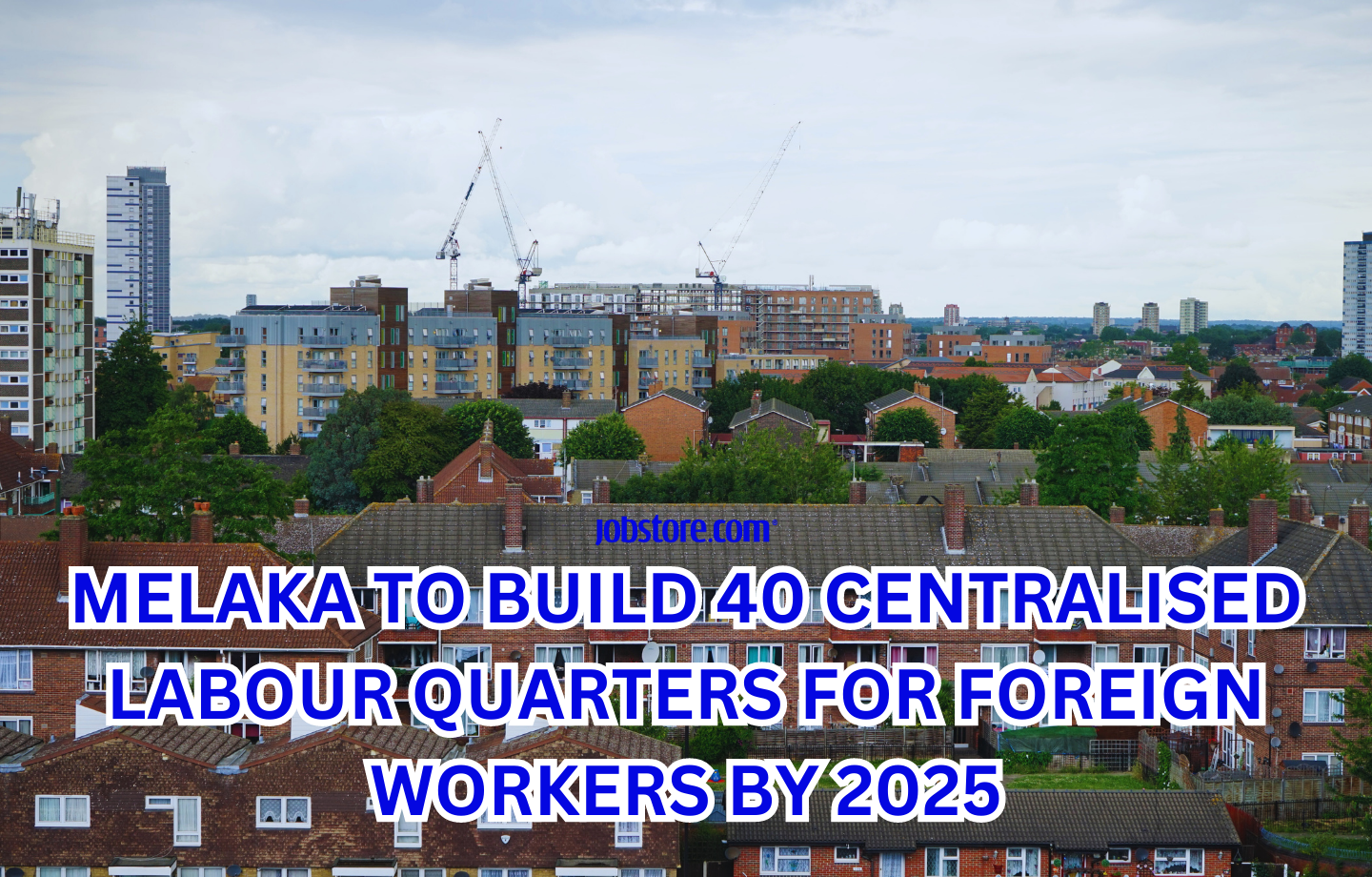 MELAKA TO BUILD 40 CENTRALISED LABOUR QUARTERS FOR FOREIGN WORKERS BY 2025 - Jobstore Careers ...